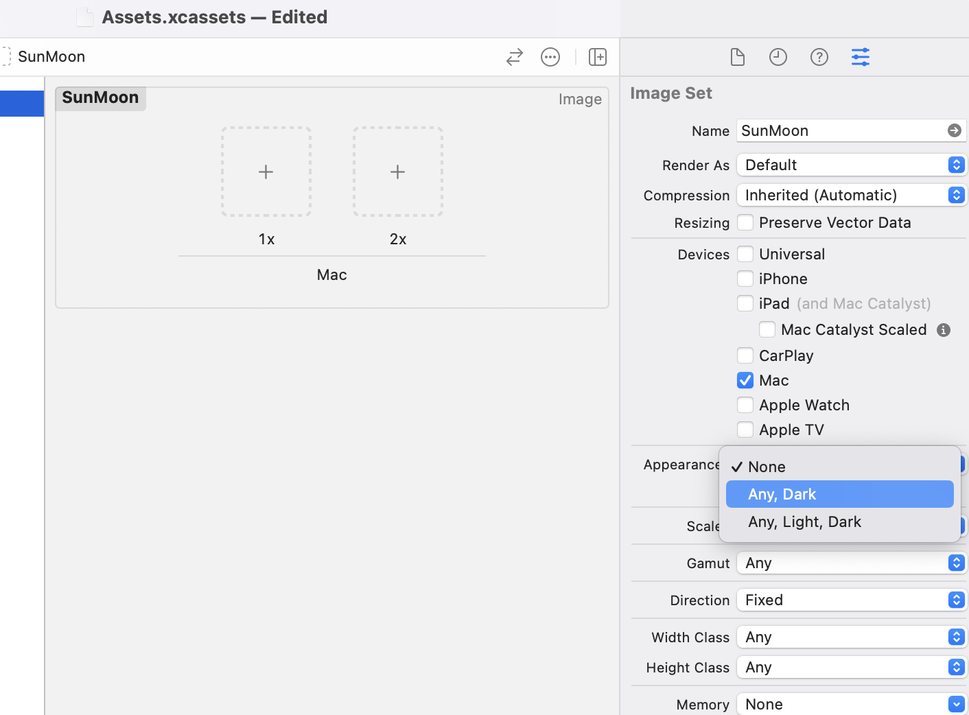 FutureBasic - Asset Catalog - Image